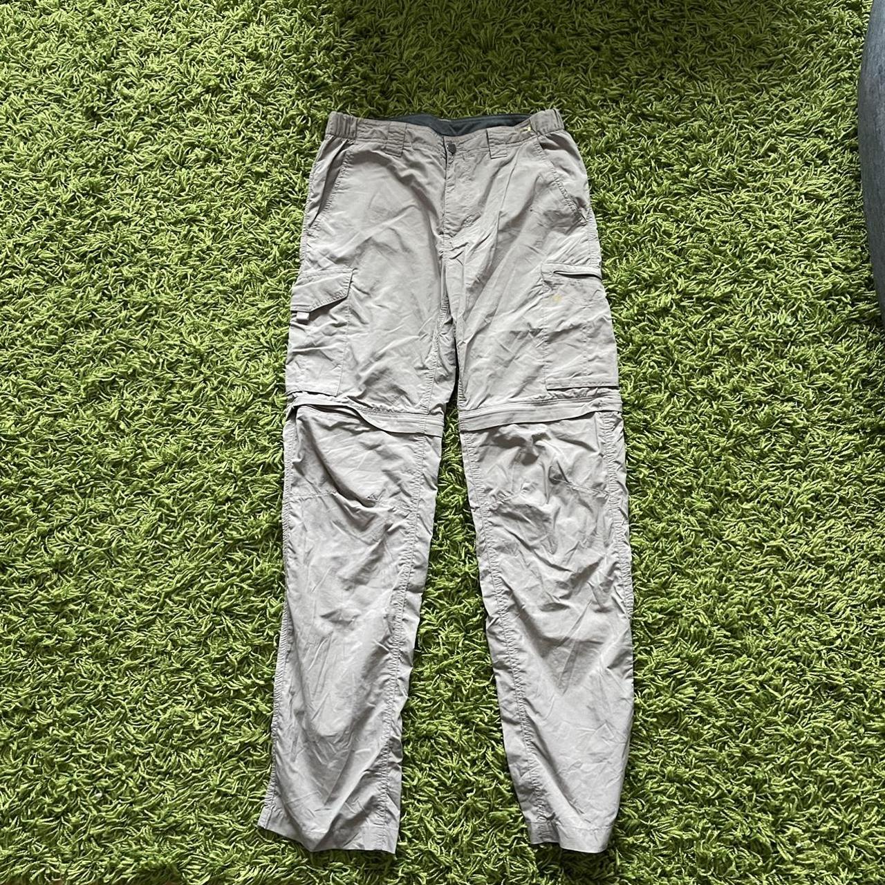 Columbia 2 in 1 pants and shorts Paint splatters in... - Depop