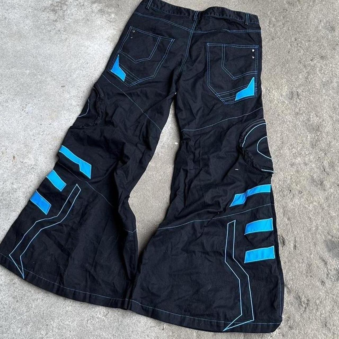 Early 2000's / Vintage Rave Festival Pants... - Depop