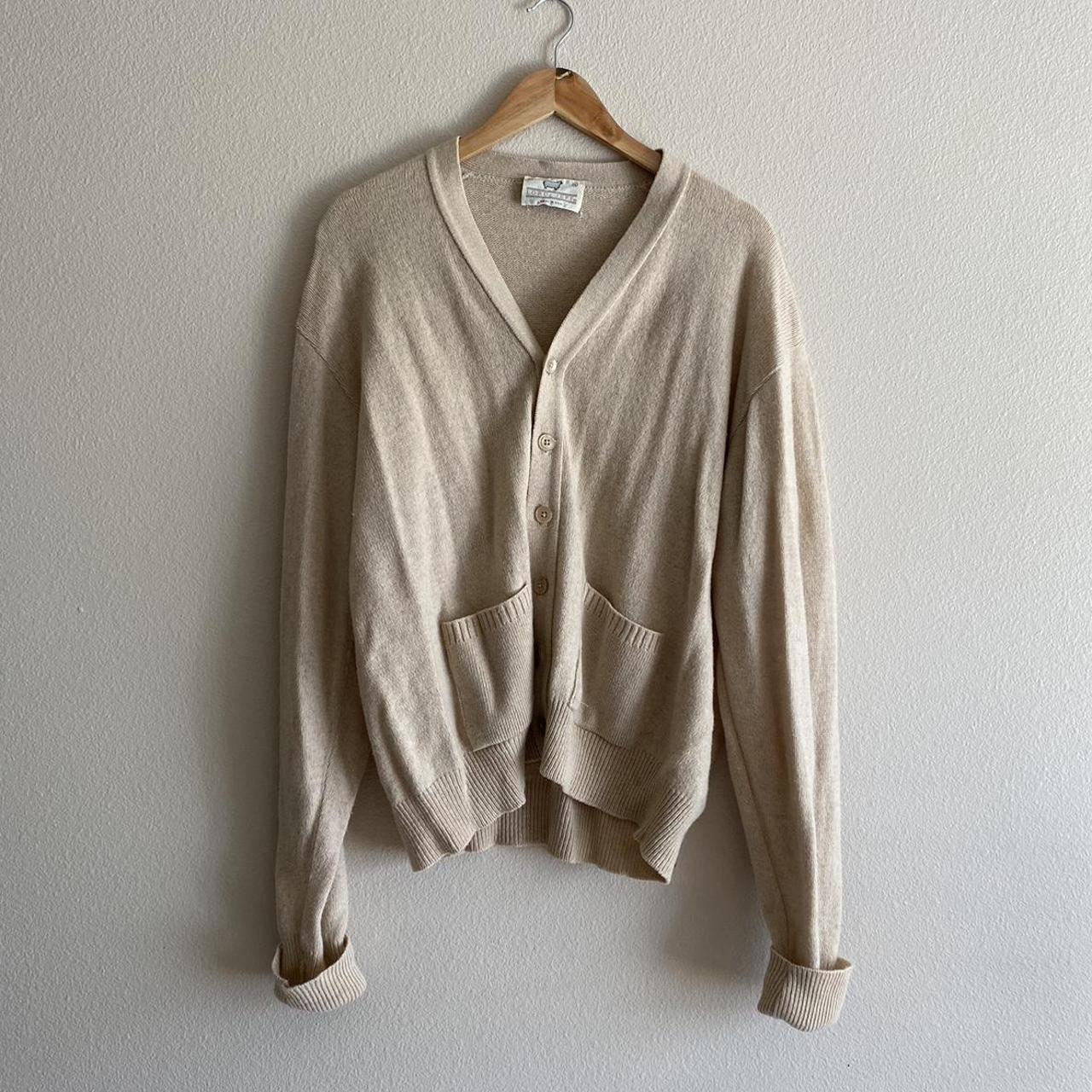 Vintage Wool Cardigan • size : large - looks... - Depop