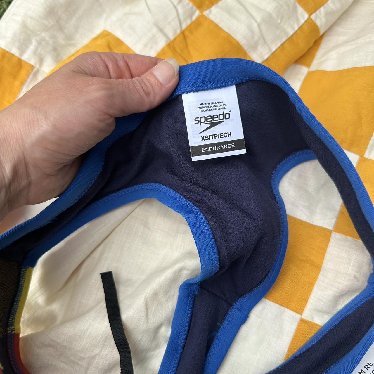 Colorway two piece swimsuit by Speedo 💛 ️💙 Brand... - Depop