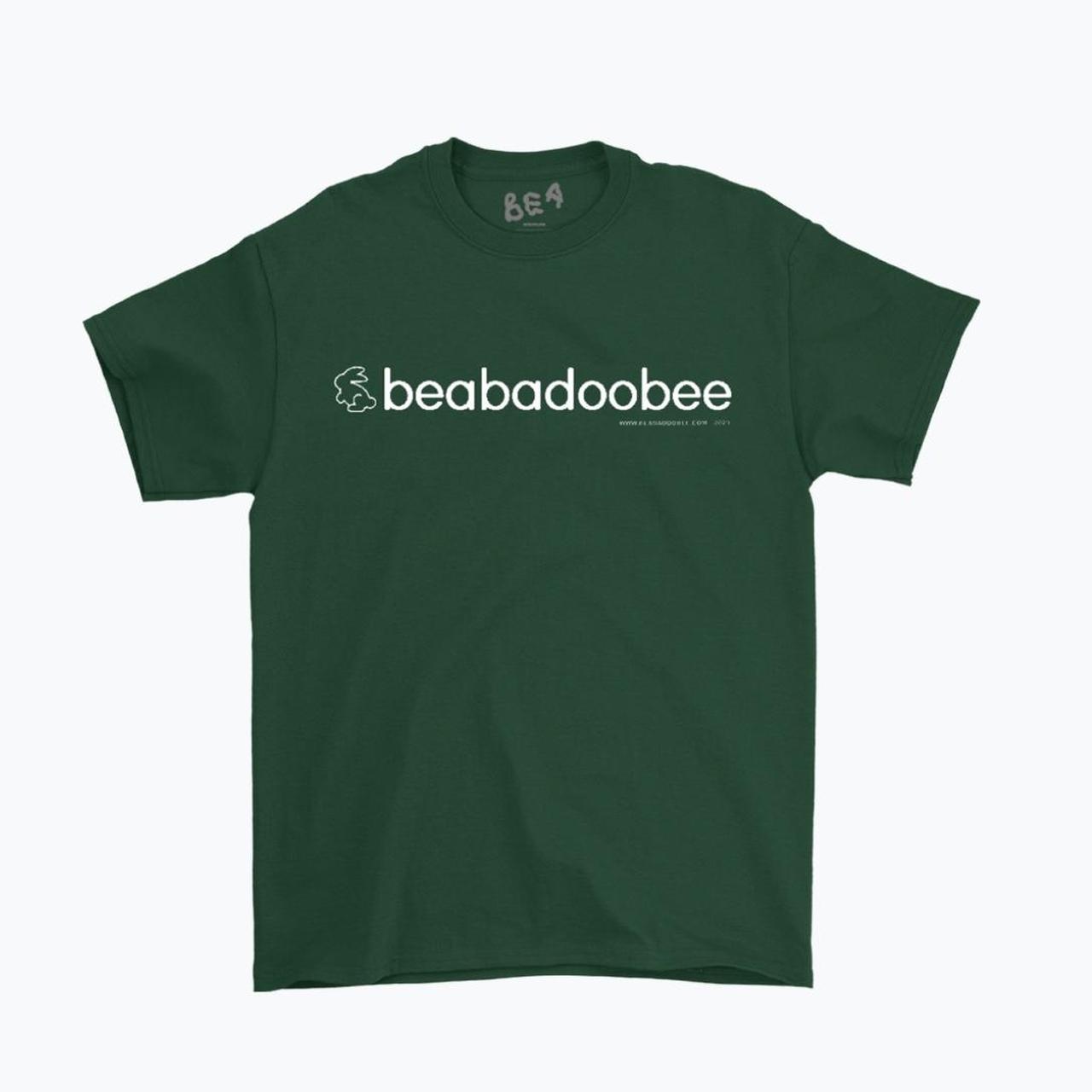 beabadoobee merch green tee ౨ৎ -size large -brand... - Depop