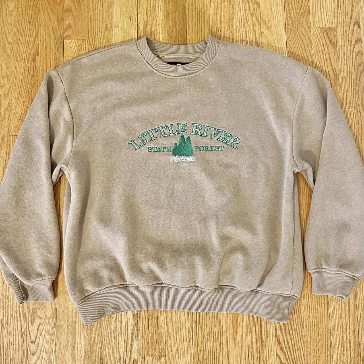 oversized crewneck sweatshirt! state park tourist... - Depop