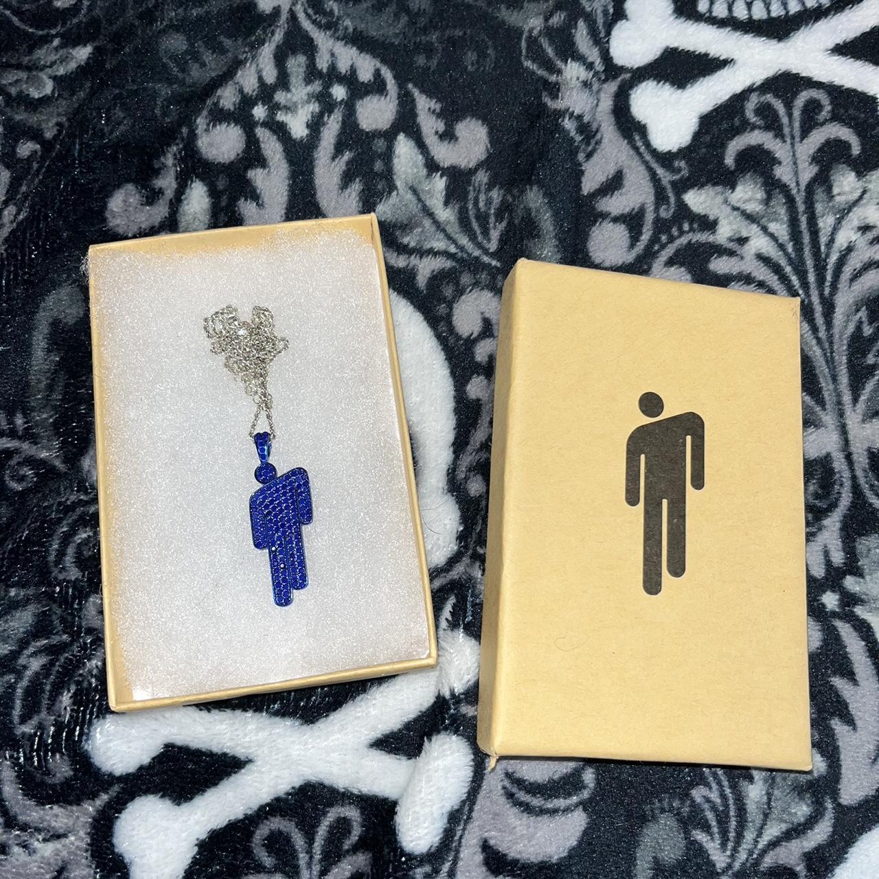 {ON HOLD!} Official Billie Eilish blue blohsh... - Depop