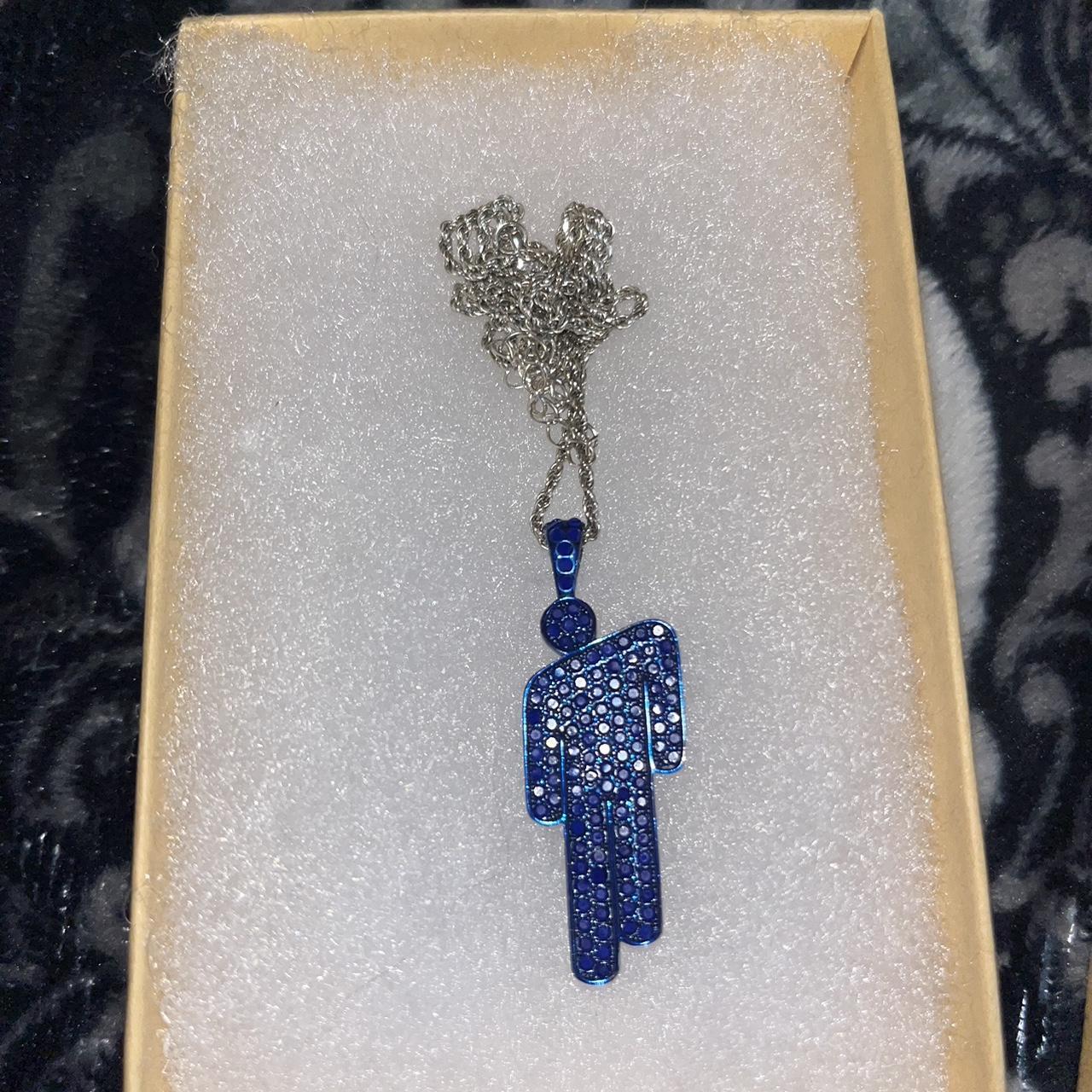 {ON HOLD!} Official Billie Eilish blue blohsh... - Depop