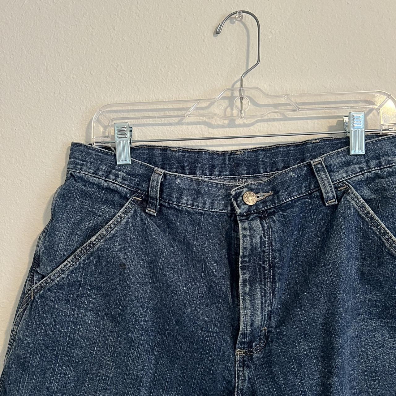 jorts 💖 AI calls them denim carpenter shorts? Idk... | Depop