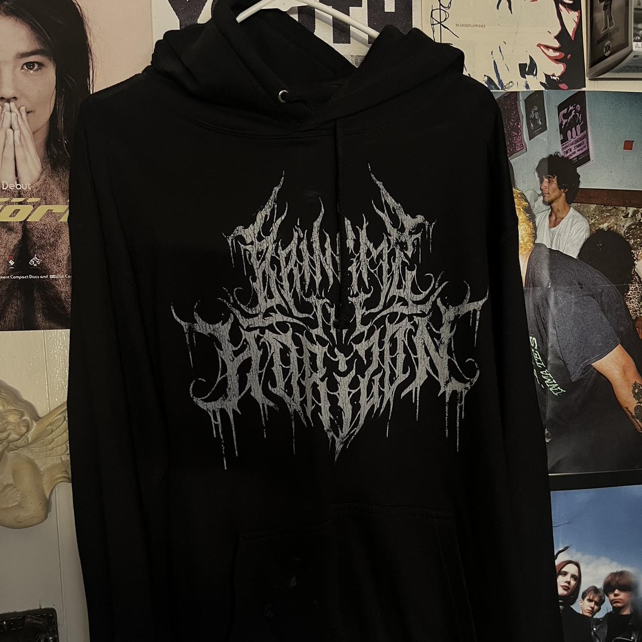 Bring me the horizon hoodie size L #bmth... - Depop