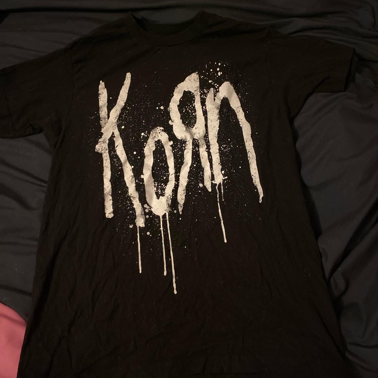 hot topic korn t shirt size medium - Depop