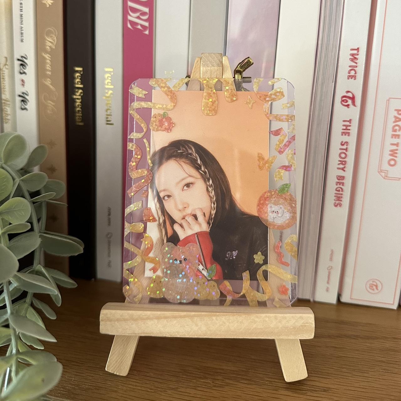 decorated 4x3 toploader for photocards! ♡... - Depop