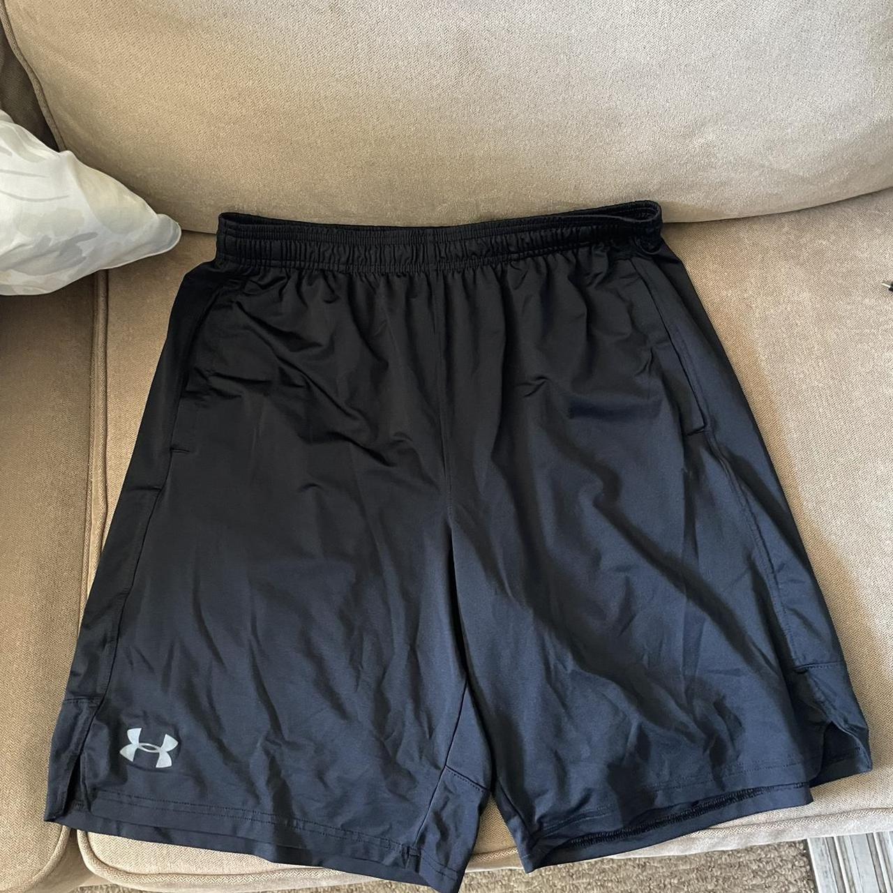 under armour 7in inseam shorts xl #underarmour #run - Depop
