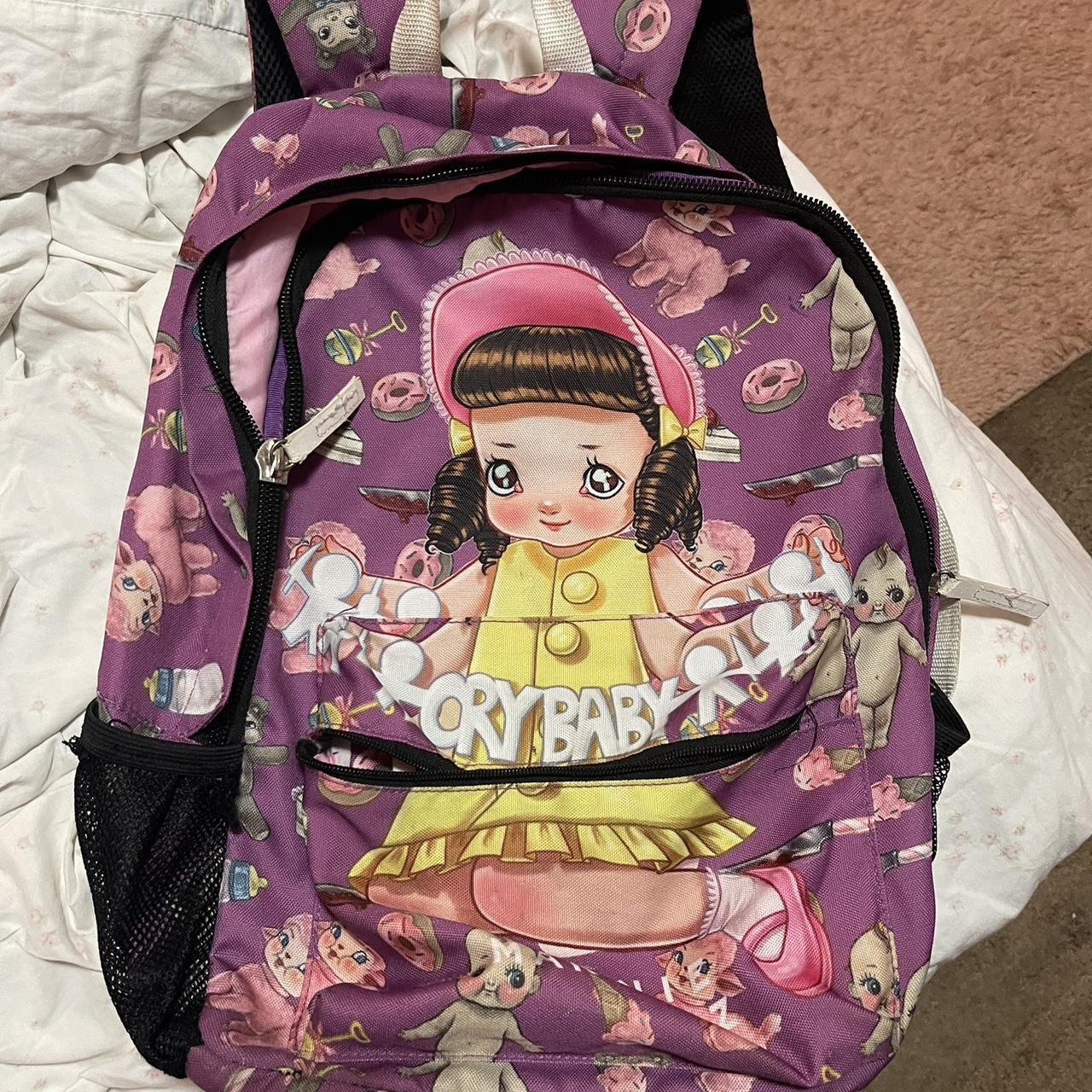Melanie Martinez Crybaby Backpack in very used... - Depop