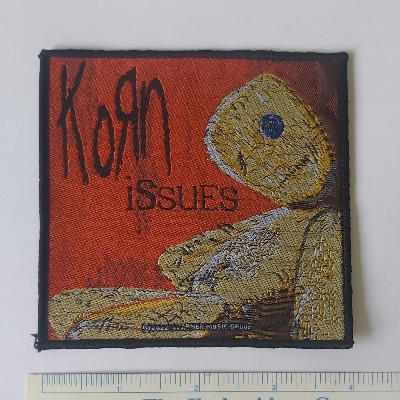 Korn Issues Woven Patch Officially Licensed Korn... - Depop