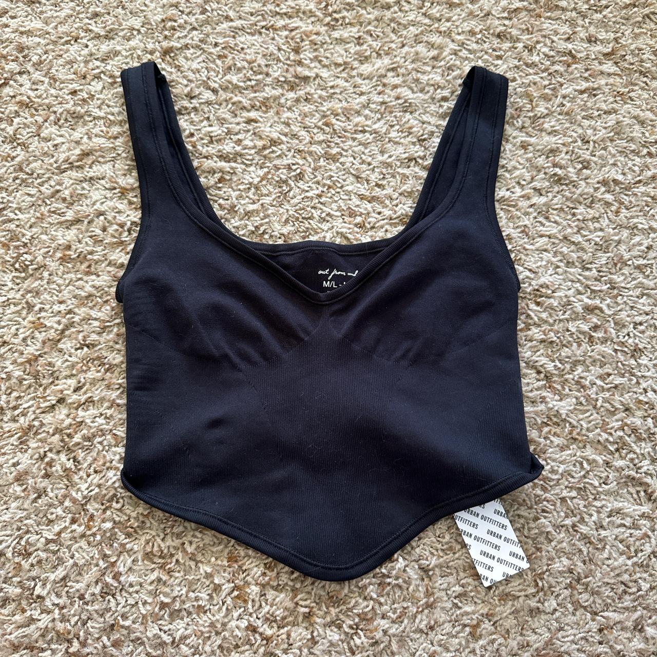 Out from under bustier black tank top. size m/l but... - Depop