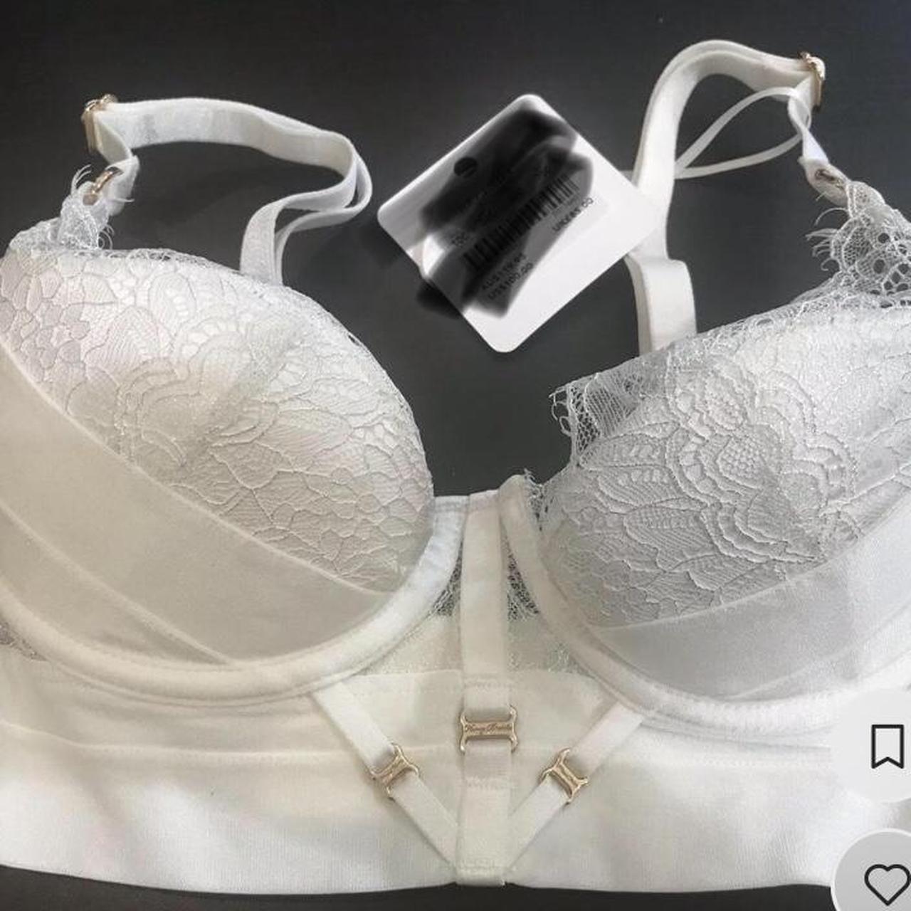 Honey Birdette Belinda Ivory Bra 📏 10DD Bra 🎀 BNWT:... - Depop