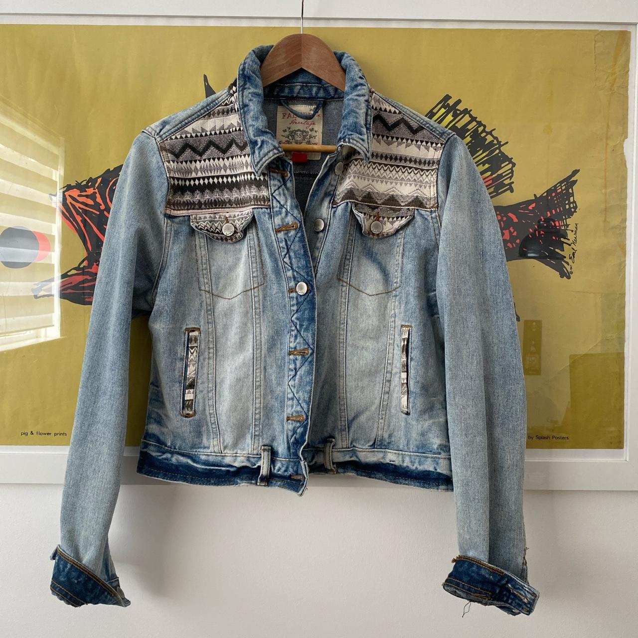 Ladies Falmer heritage denim jacket size 14. Nice... - Depop
