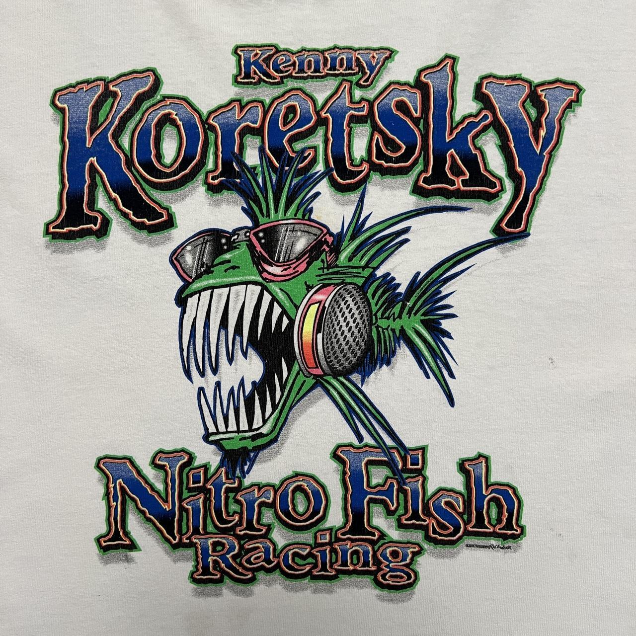 Vintage 2000s Y2K Kenny Koretsky Nitro Fish Racing... - Depop