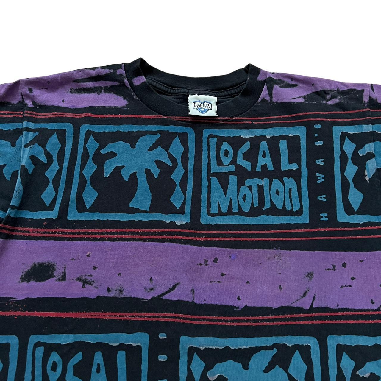 Vintage 90s Local Motion Hawaii Island All Over... - Depop