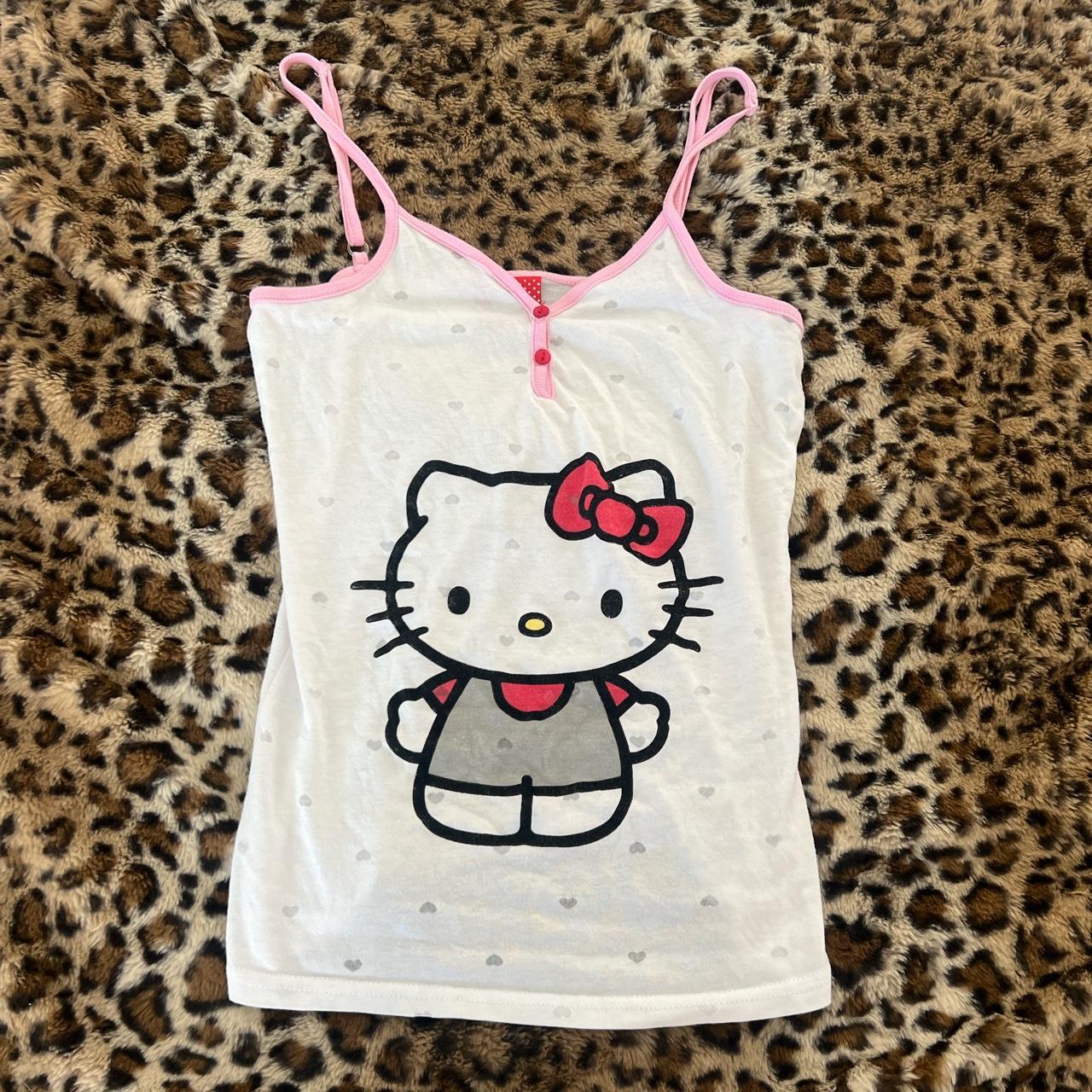 hello kitty tank S/M - Depop