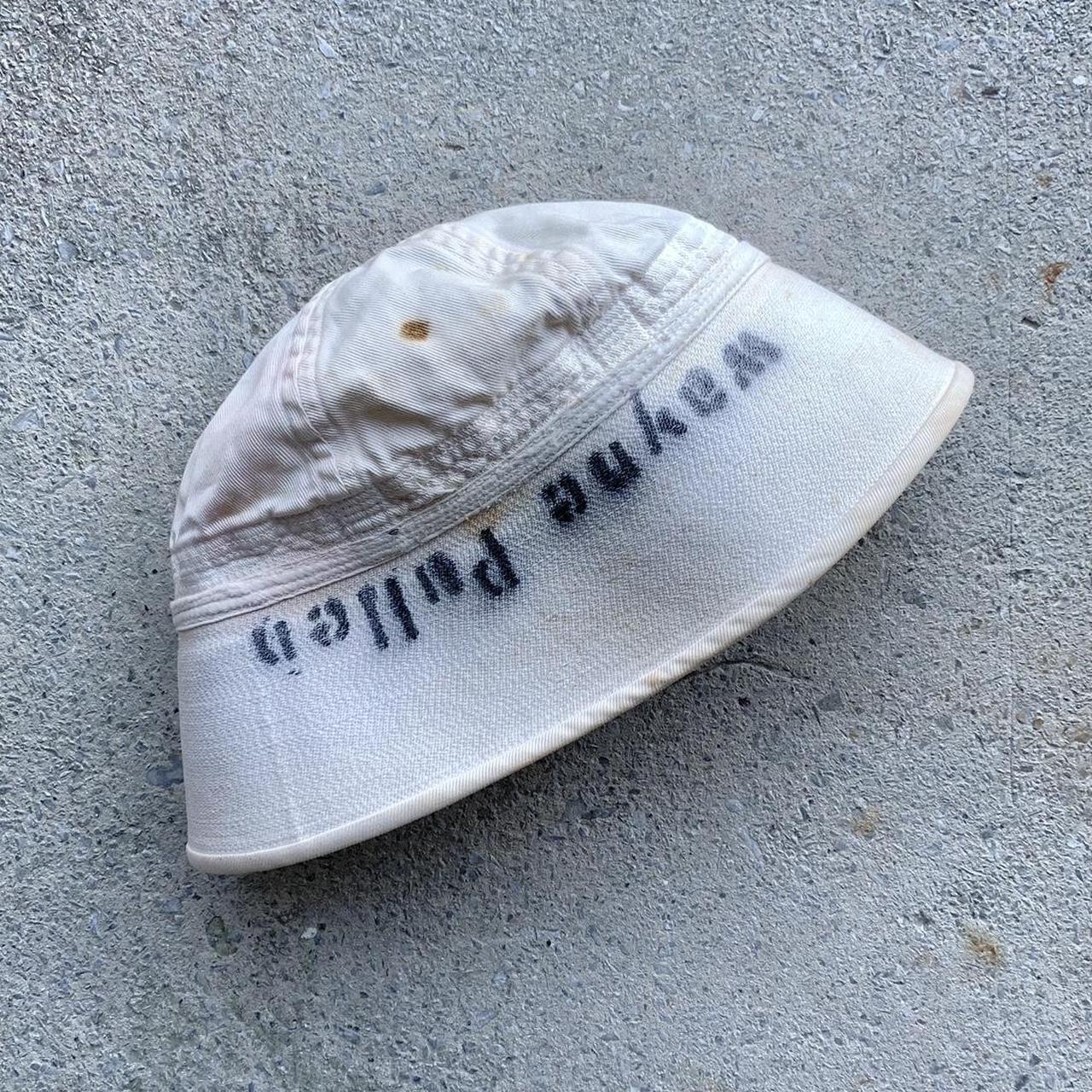 WWII USN "Dixie Cup" Sailor Bucket Hat FREE US... - Depop