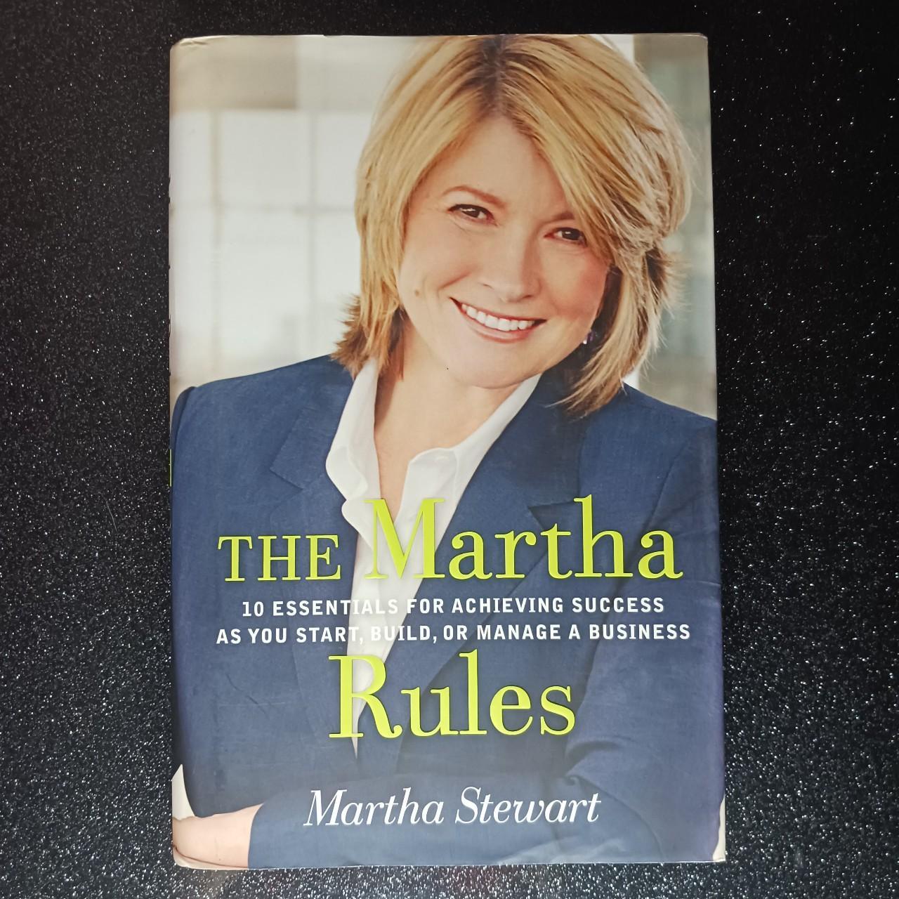 The Martha Rules: 10 Essentials for Achieving... - Depop