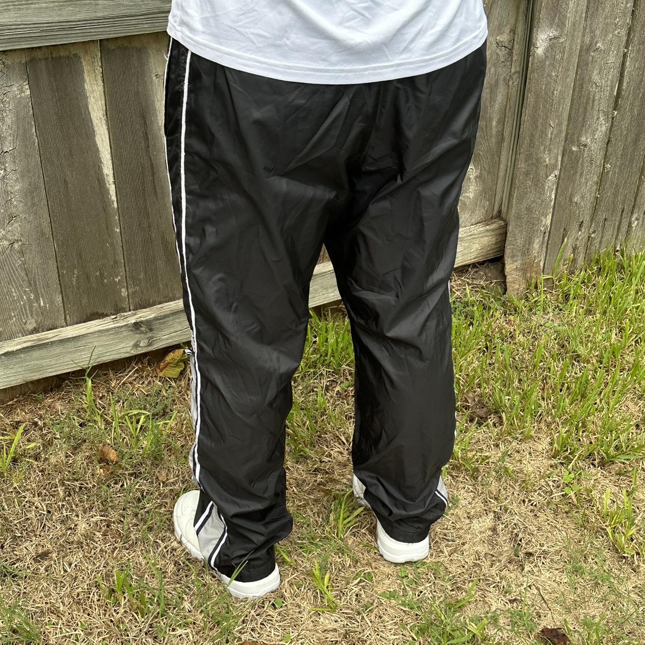 Black Adidas sweatpants. Lightweight and super... - Depop