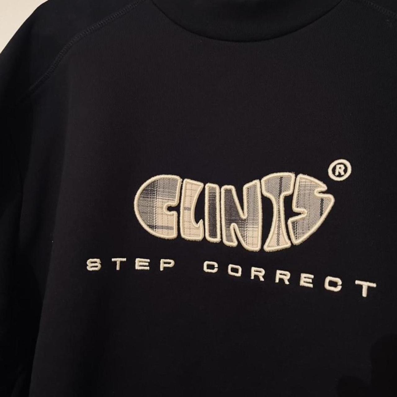 Clints Step Correct Black Sweatshirt / Jumper Size... - Depop