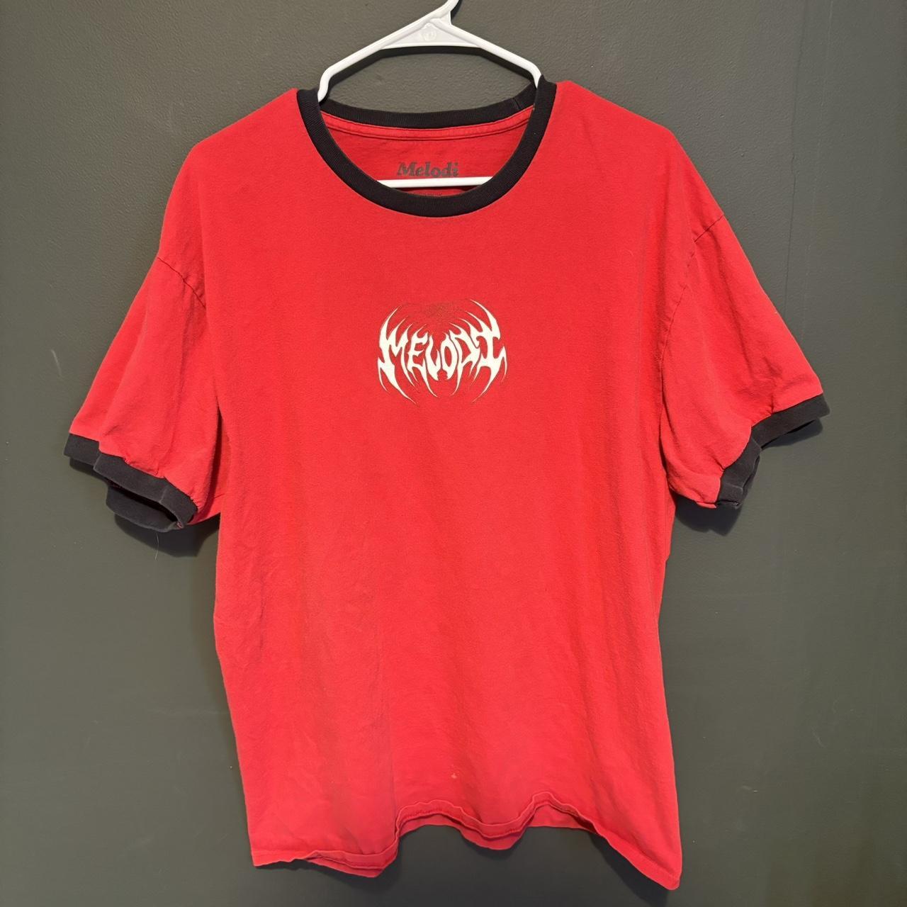 EC melodi red ringer tee | XL one of my favorite... | Depop