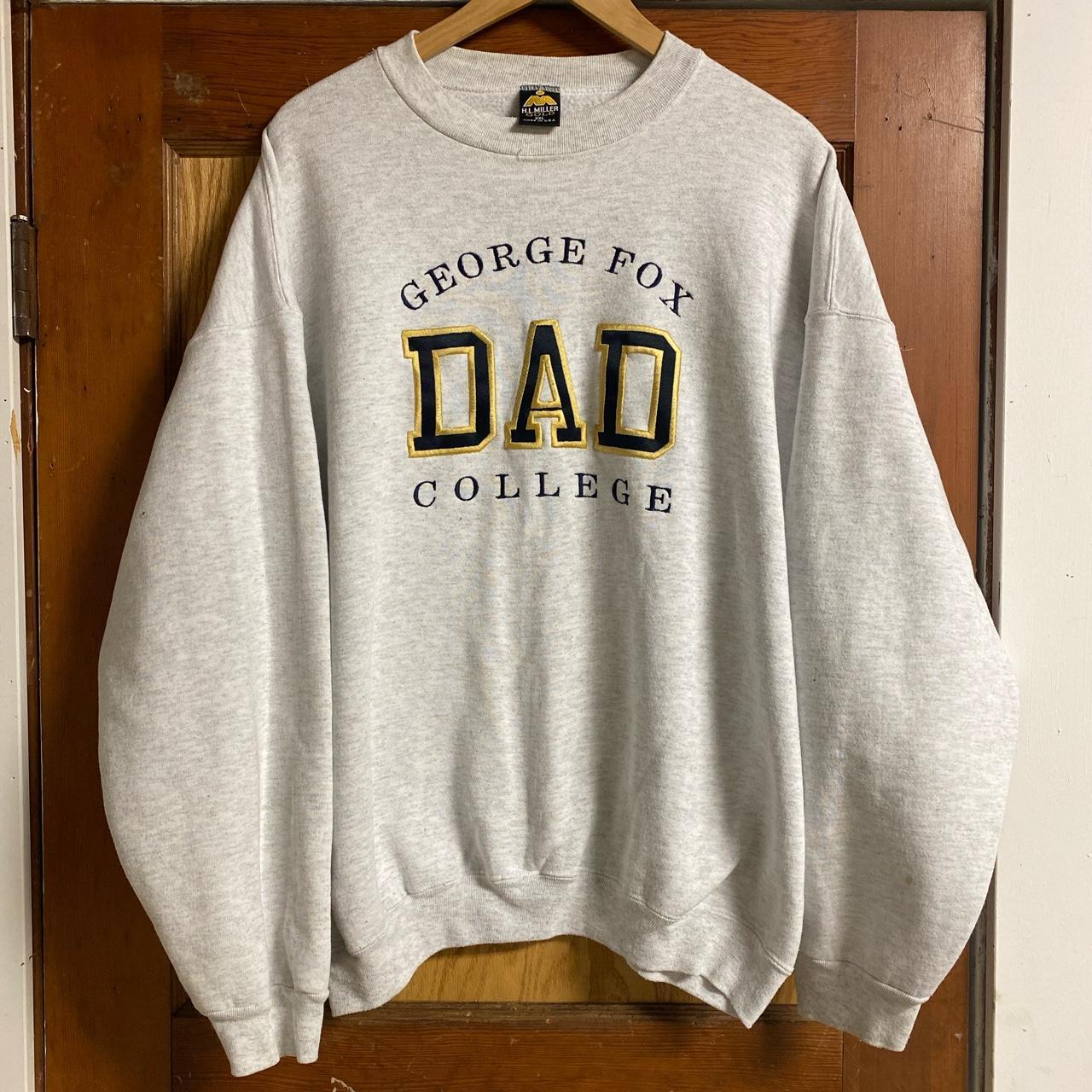 27 x 26 Vintage George Fox College Dad Crewneck.... - Depop