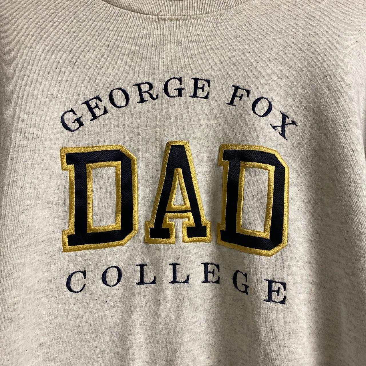 27 x 26 Vintage George Fox College Dad Crewneck.... - Depop