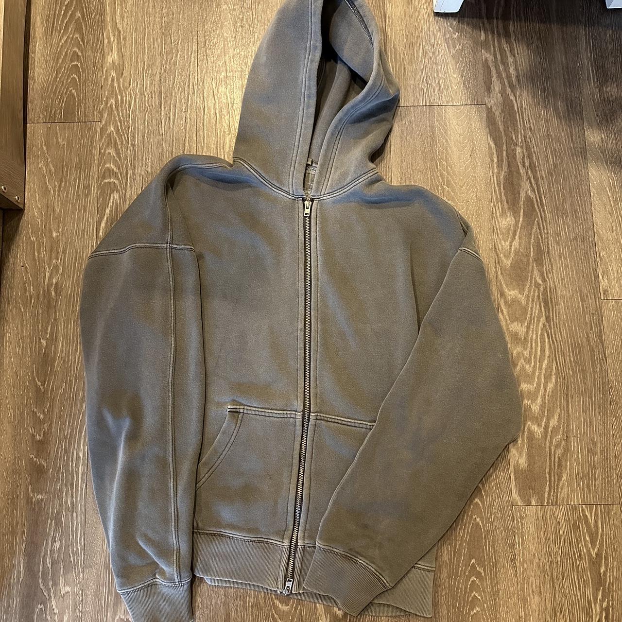 Vintage Abercrombie & Fitch zip up hoodie In... - Depop
