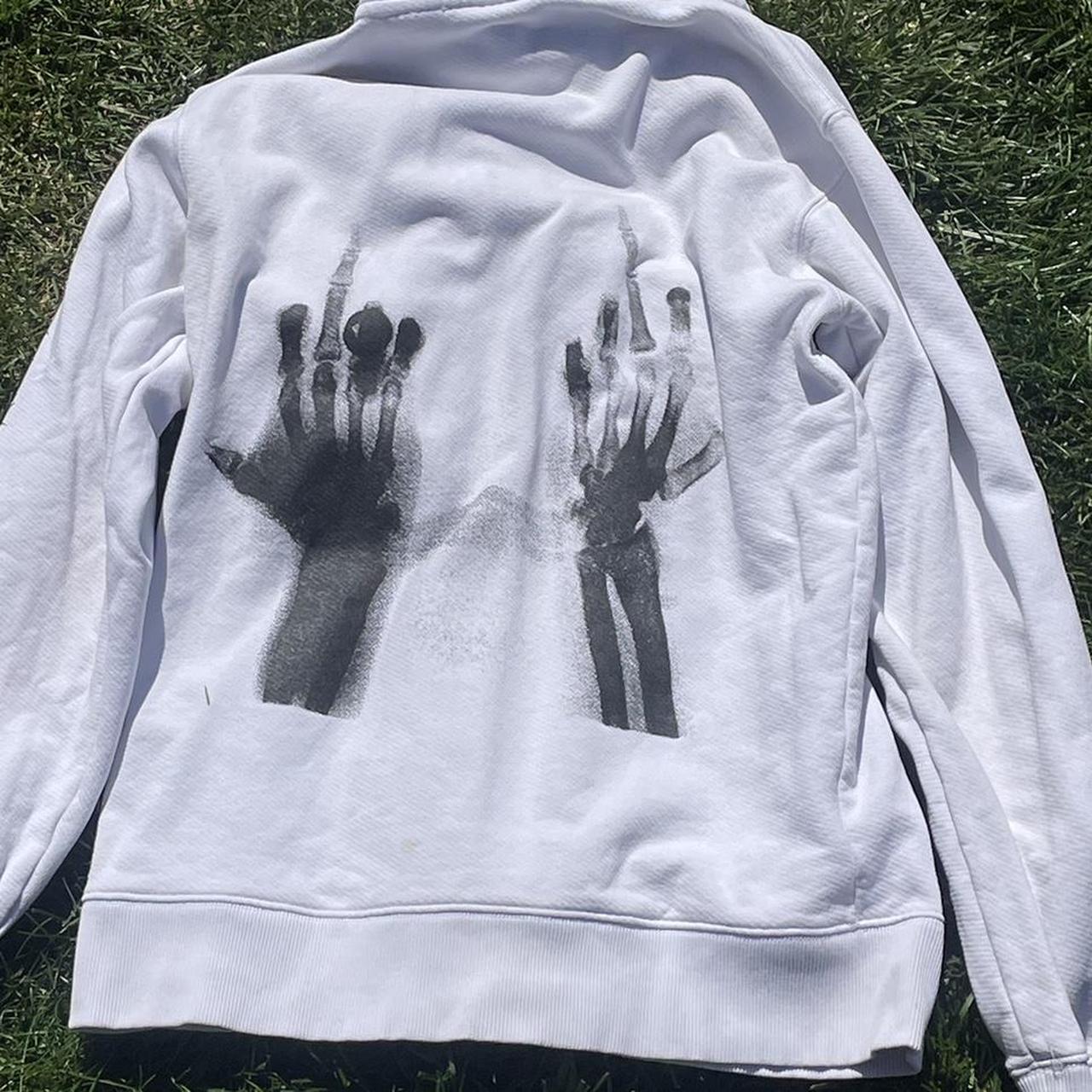 msftsrep middle finger hoodie great condition sz... - Depop