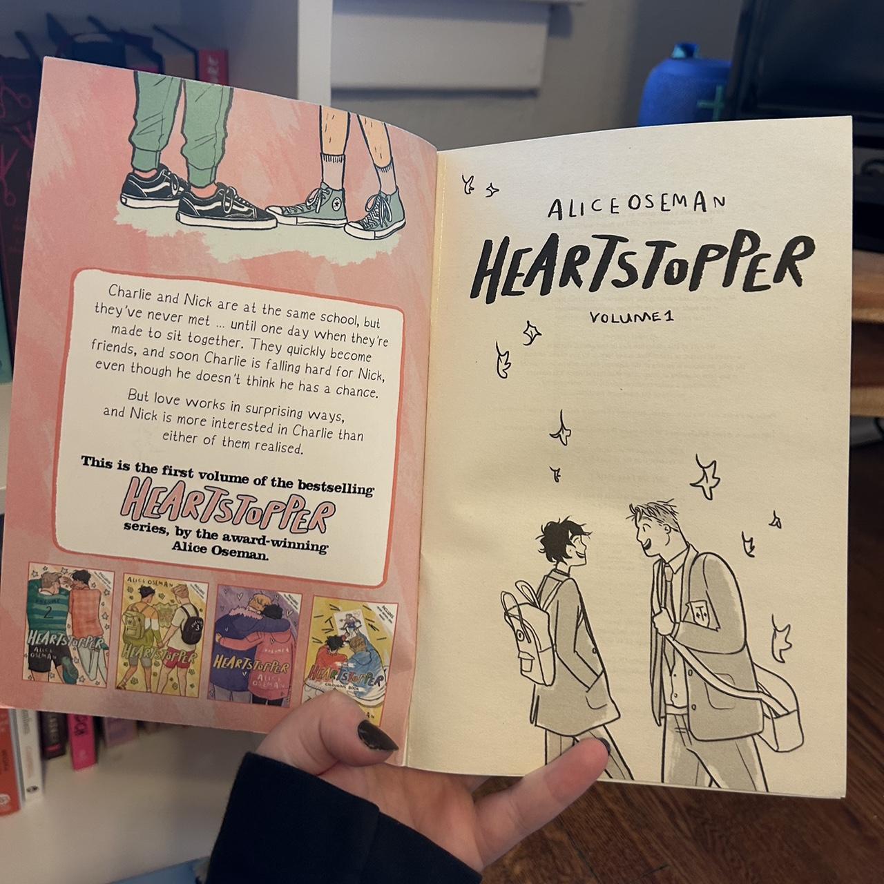 Heartstopper Volume 1 Book - Depop