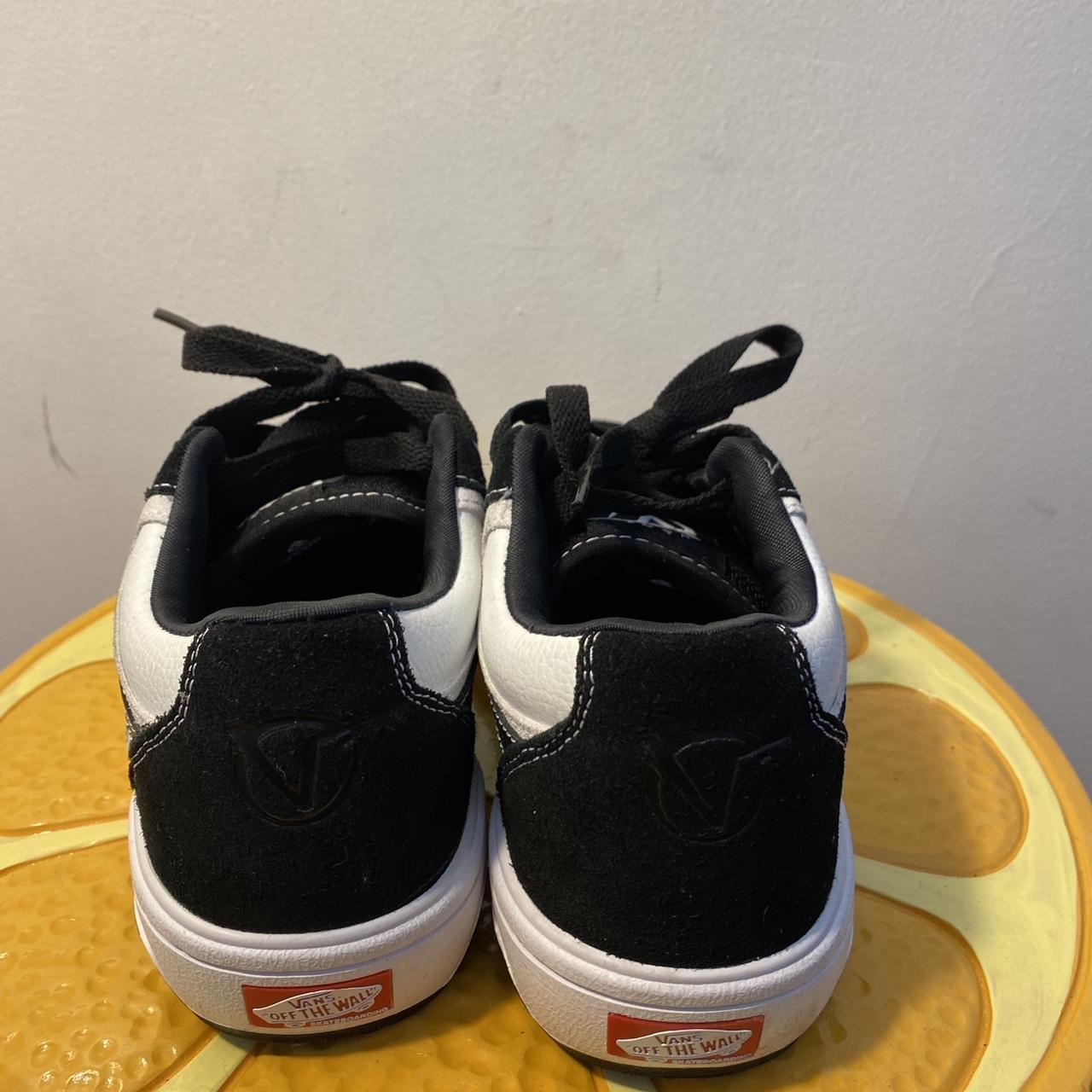 Vans Dunk Low Pro black and white Rowan 2 man size 8... | Depop