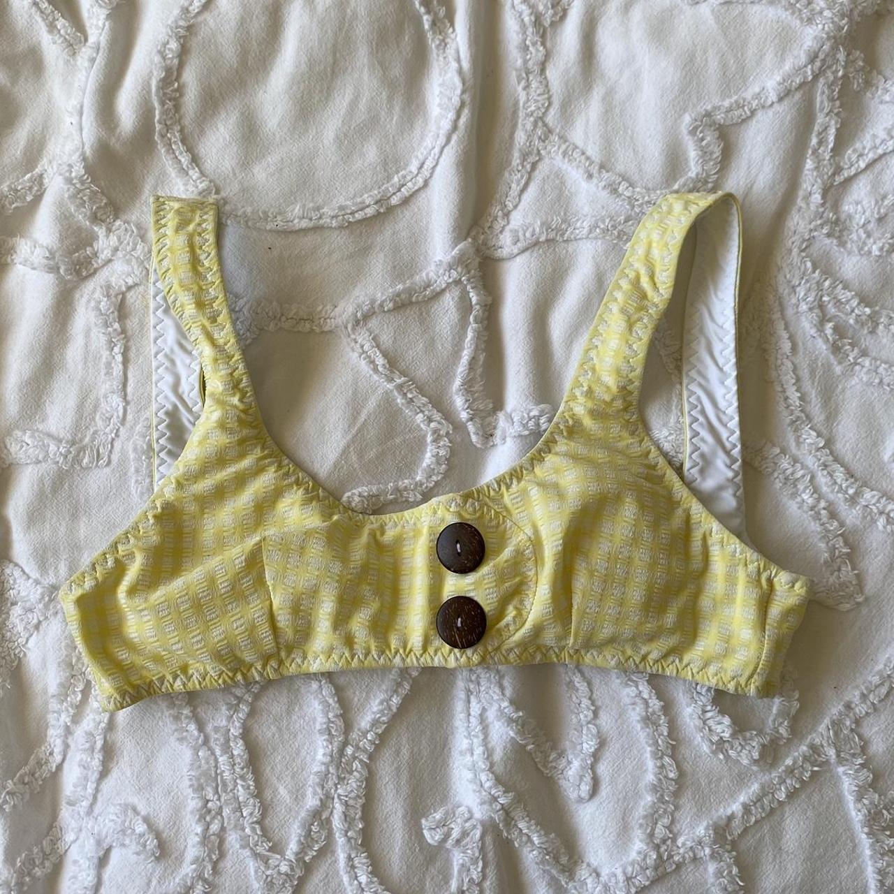 Tigerlily Gingham Bikini Top Tigerlily Sommerswim Depop
