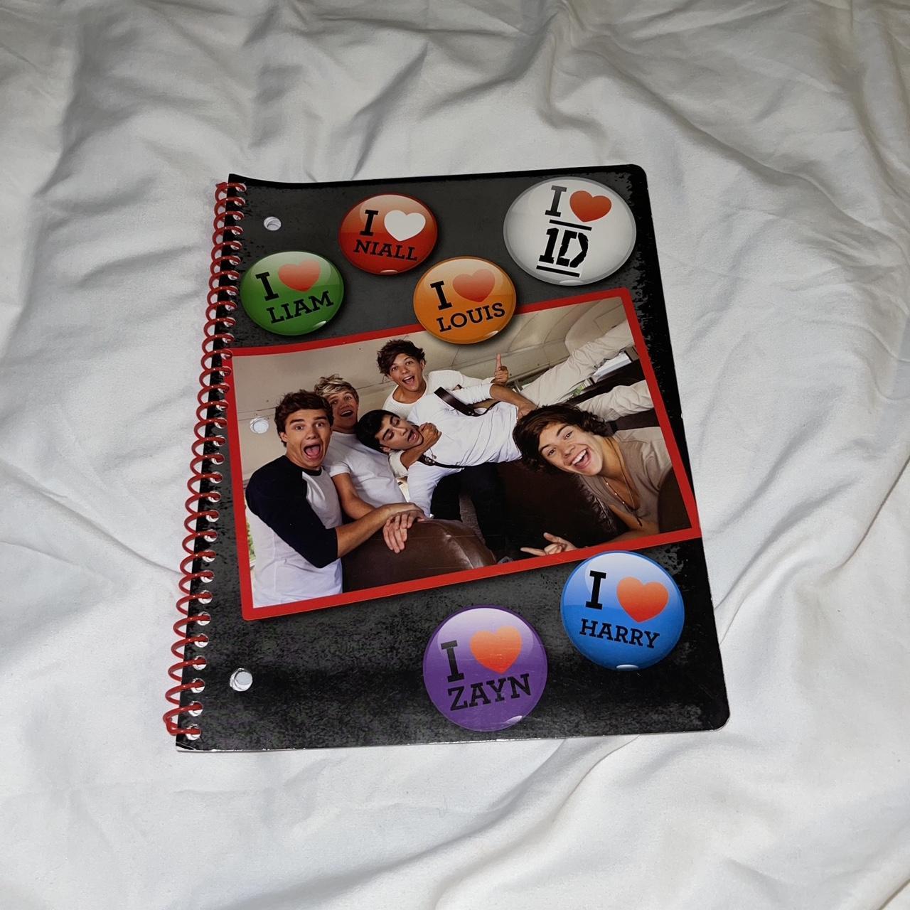 One Direction Notebook #onedirection #1d #1dnotebook - Depop