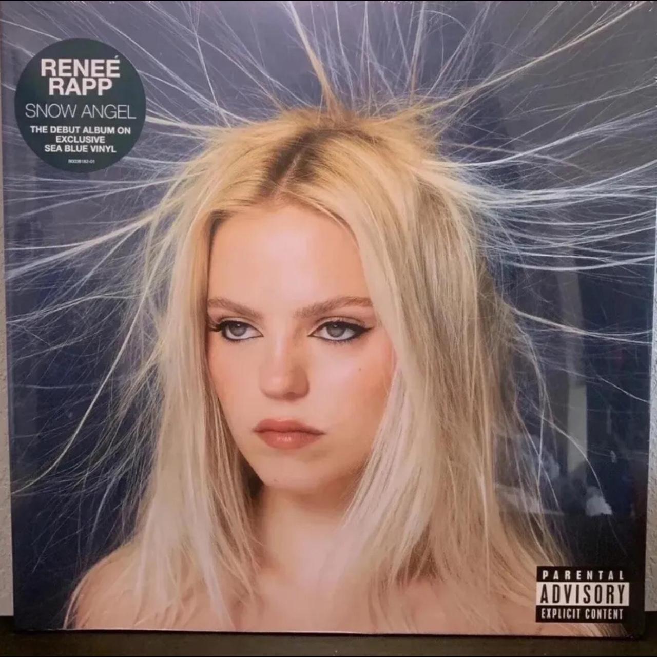 SIGNED Renée Rapp Snow Angel Limited Edition Blue... - Depop