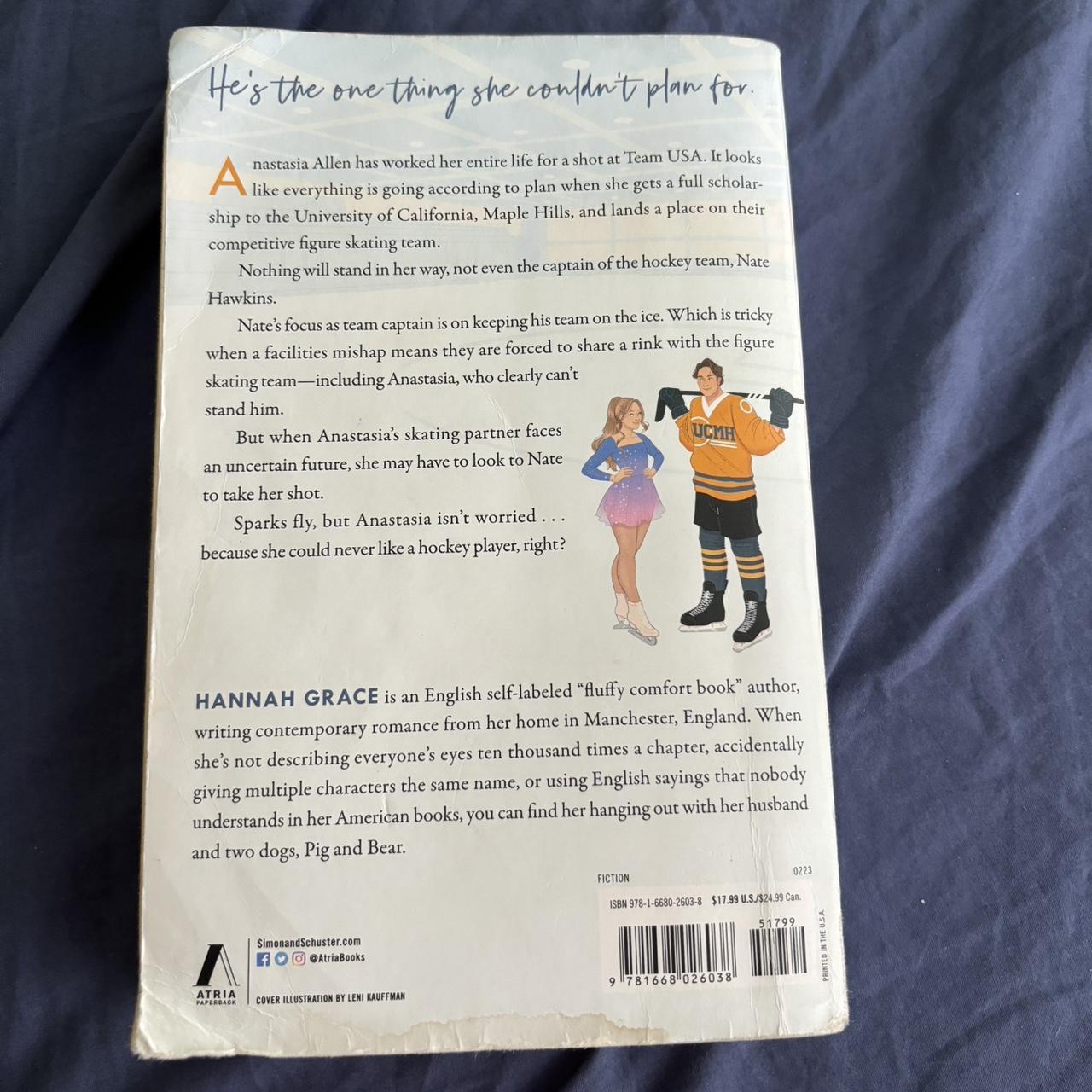 Icebreaker by Hannah Grace, a YA book with a hockey... - Depop