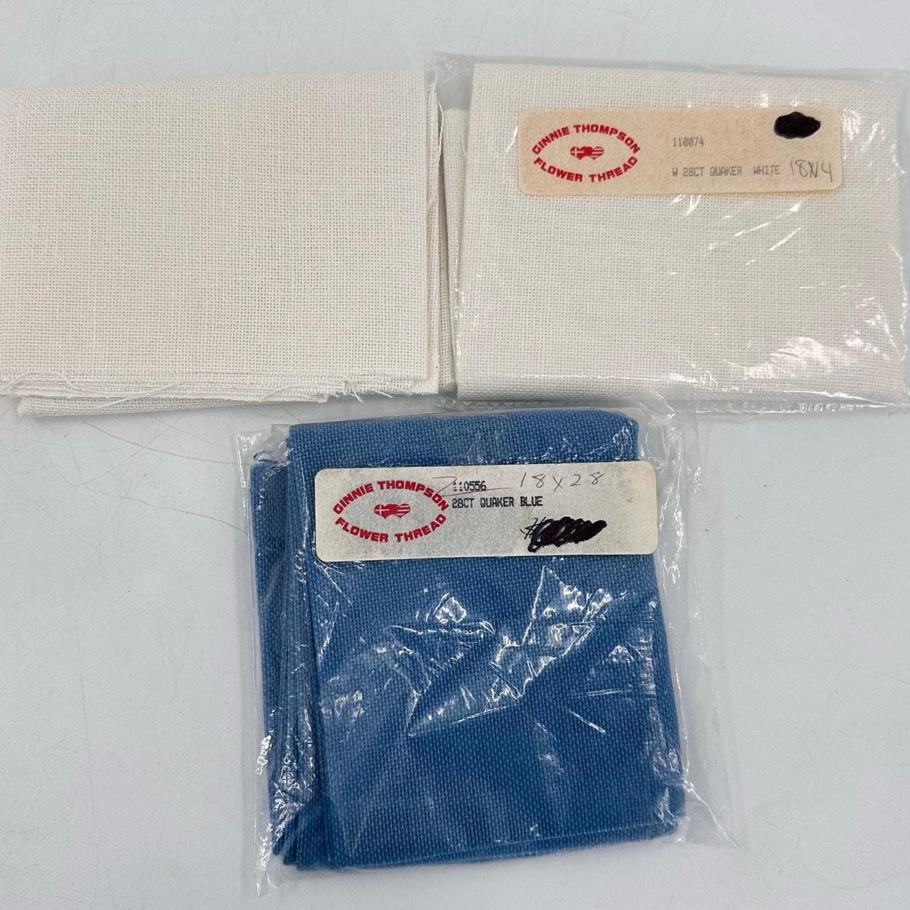 Ginnie Thompson Flower Thread 28 Count Needlework... | Depop