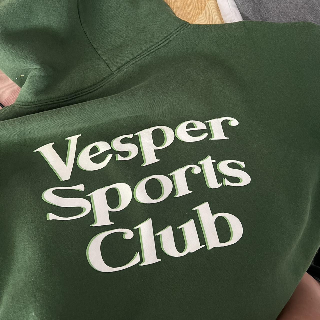 VESPER SPORTS CLUB size m Forest green hoodie Has... - Depop
