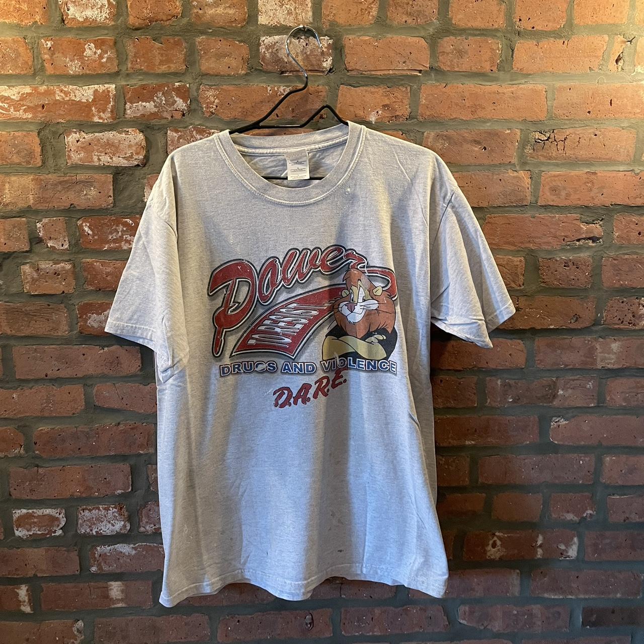 Vintage Dare drug program T-shirt Large... - Depop