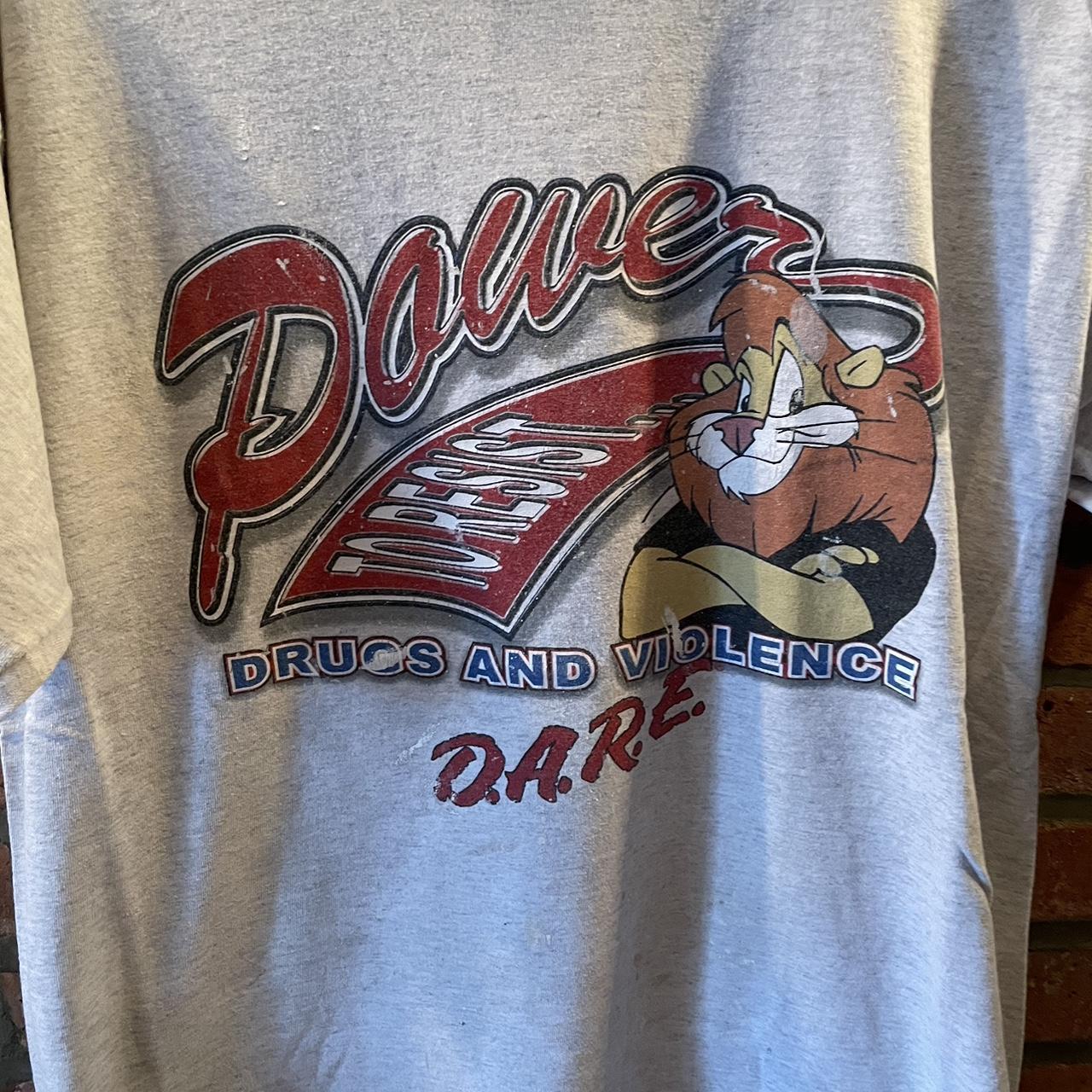 Vintage Dare drug program T-shirt Large... - Depop