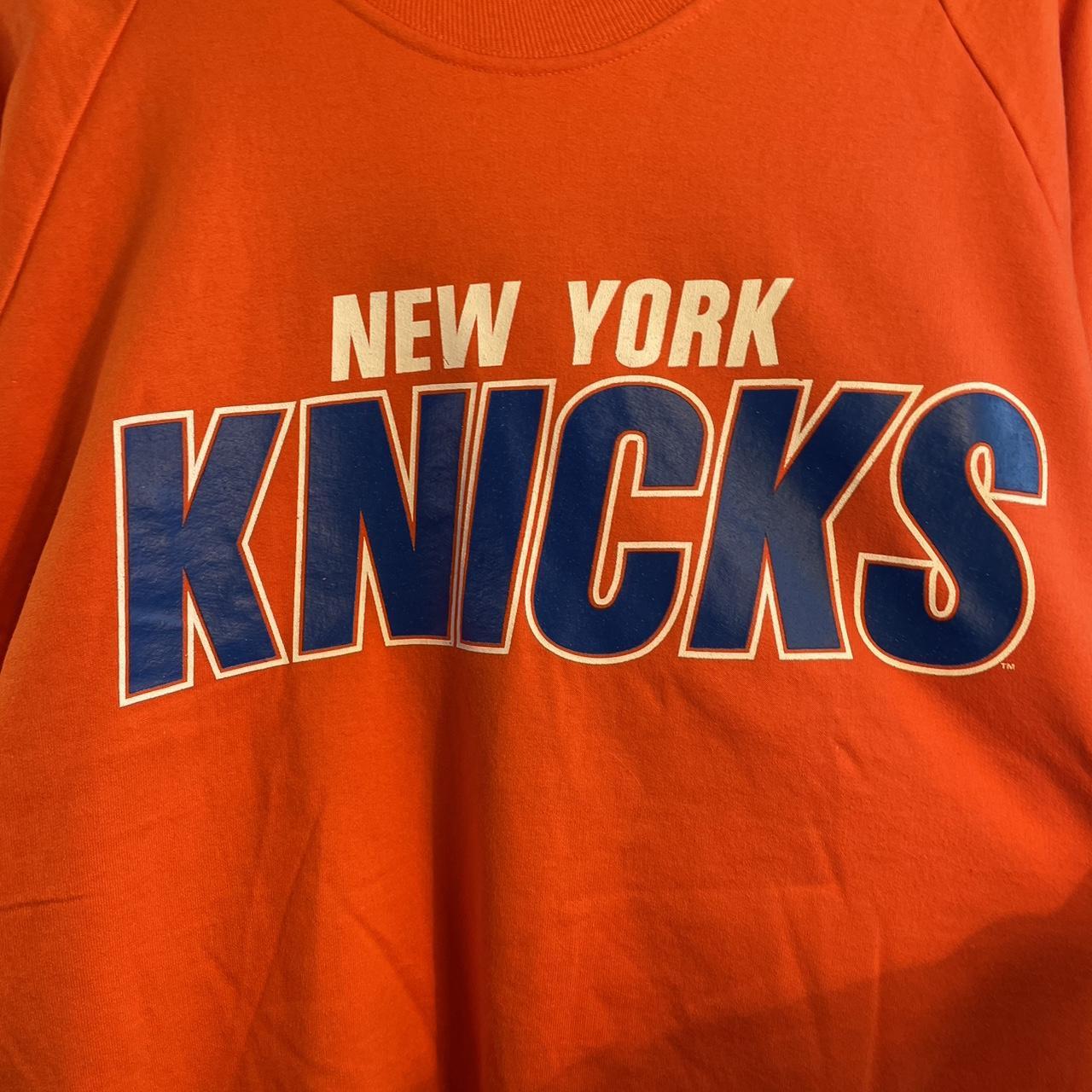 Vintage New York Knicks sweatshirt Large 23x26 New... - Depop