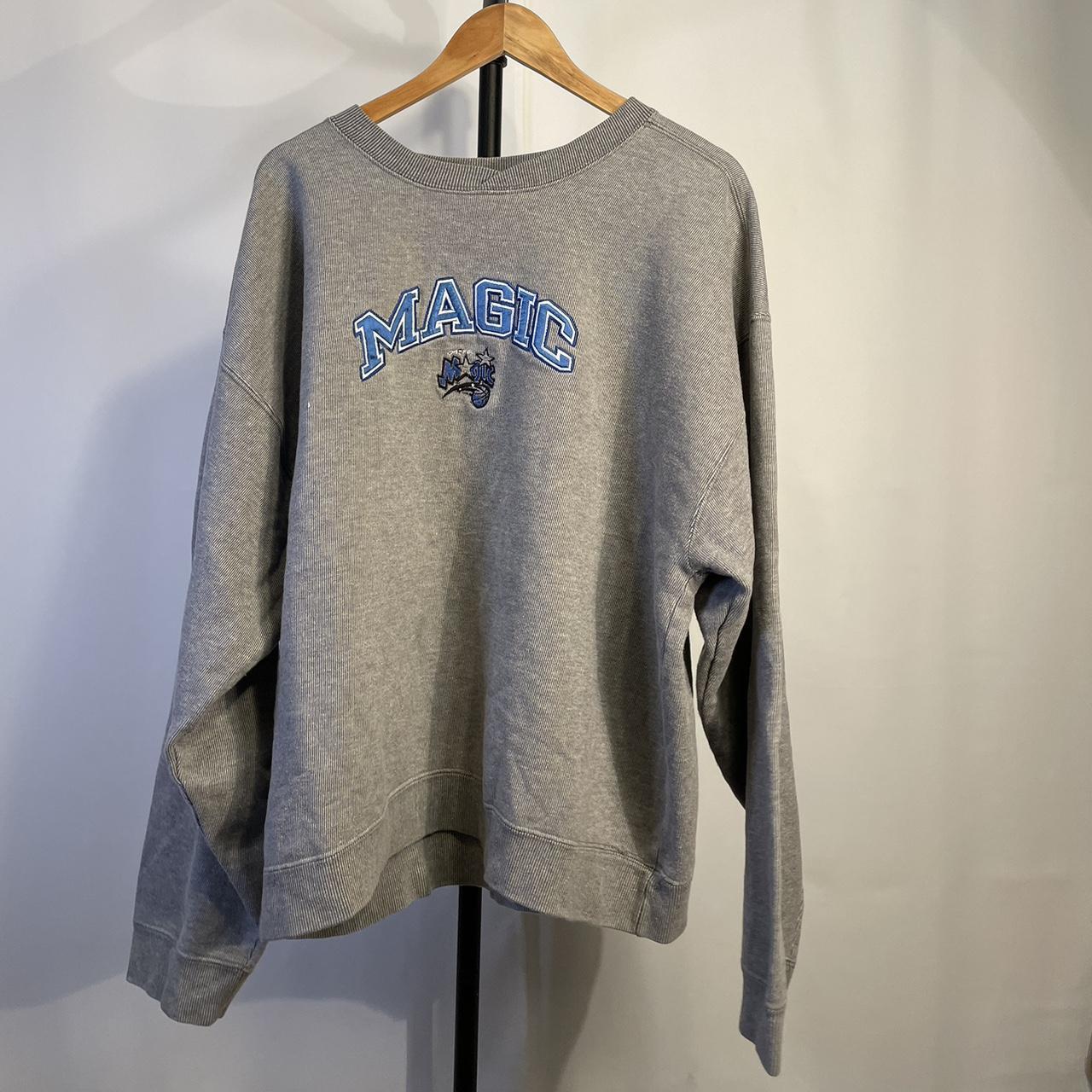 Vintage Orlando Magic textured crewneck sweatshirt... - Depop
