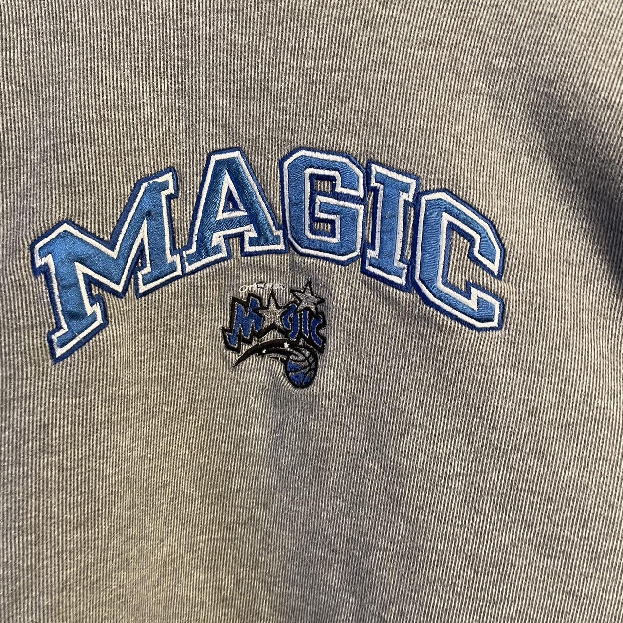 Vintage Orlando Magic textured crewneck sweatshirt... - Depop