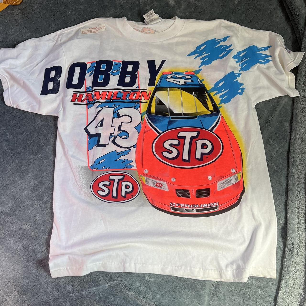 Vintage Nascar Bobby Hamilton T shirt brand new... - Depop