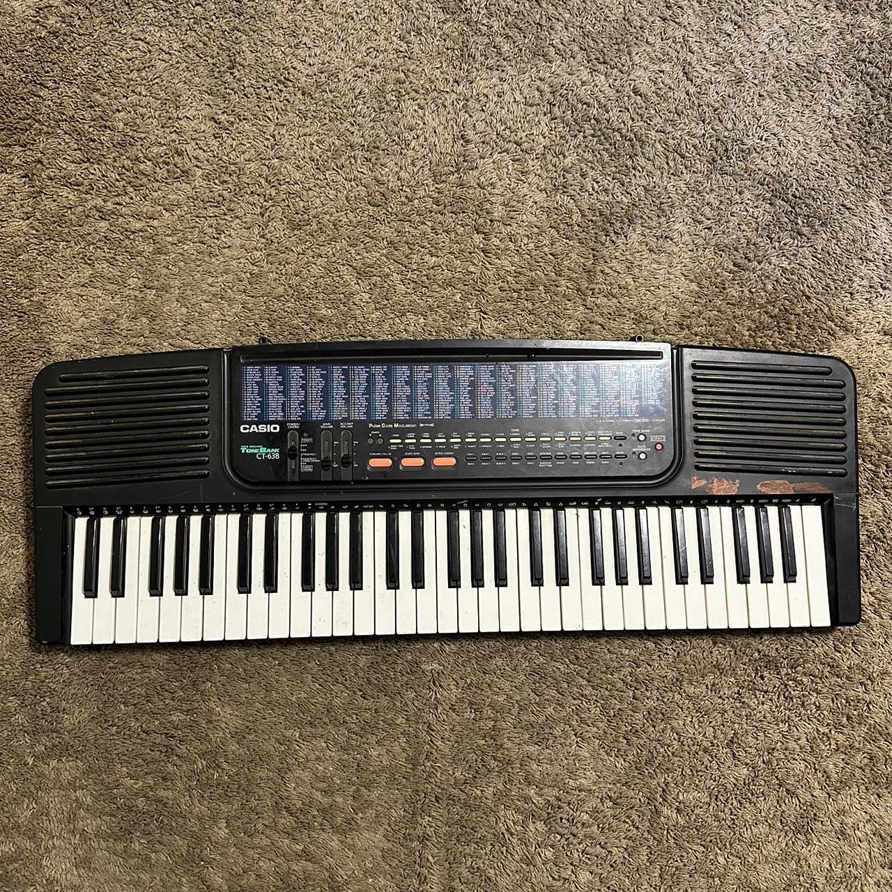 Vintage Casio CT-638 Tone Bank Digital Electronic... - Depop