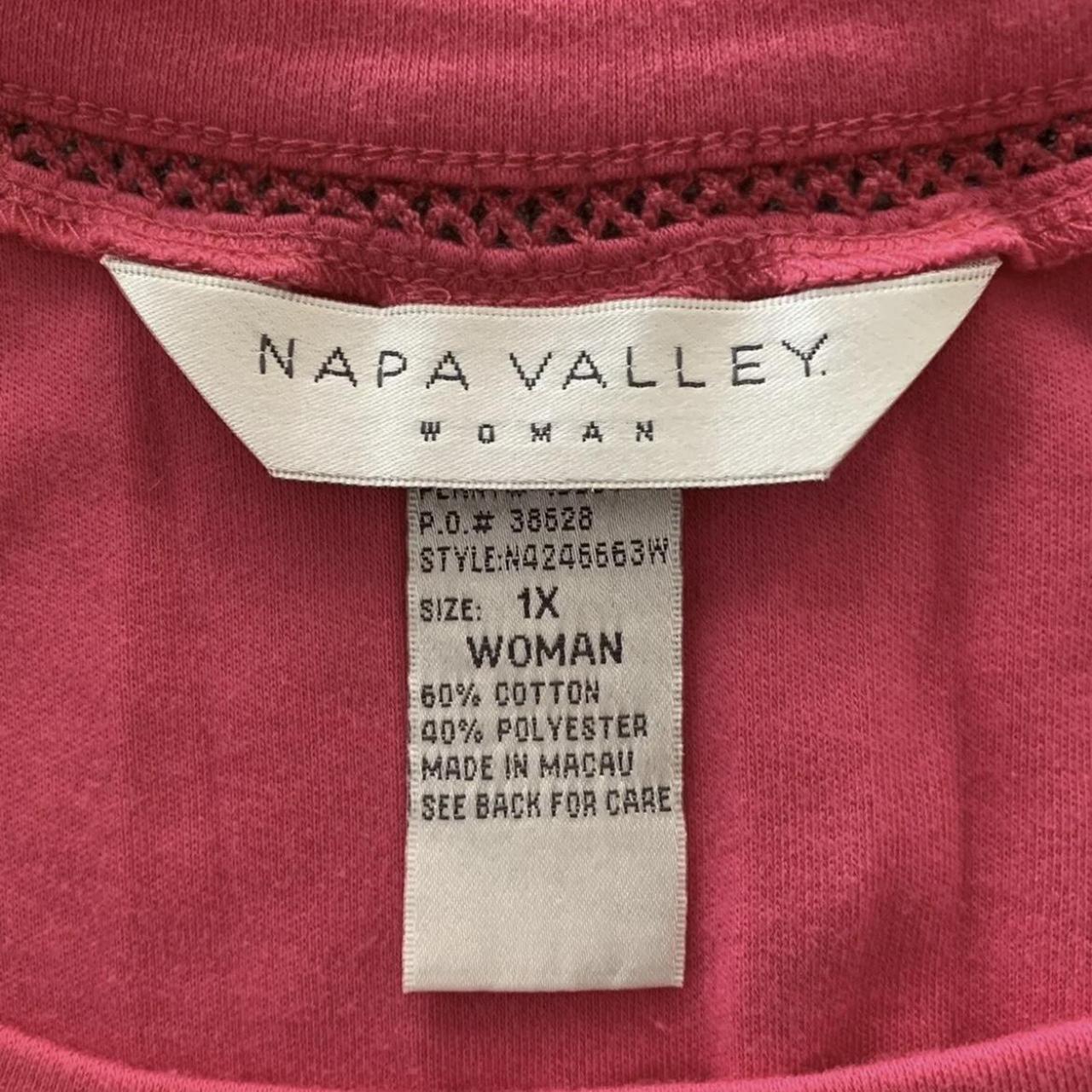 Napa Valley Women's Pink Vest | Depop