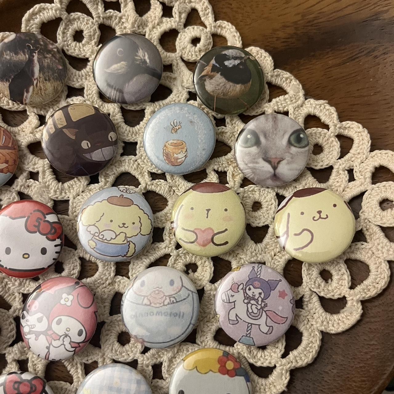 Various button pins/badges available! 💌 $3 each plus... - Depop