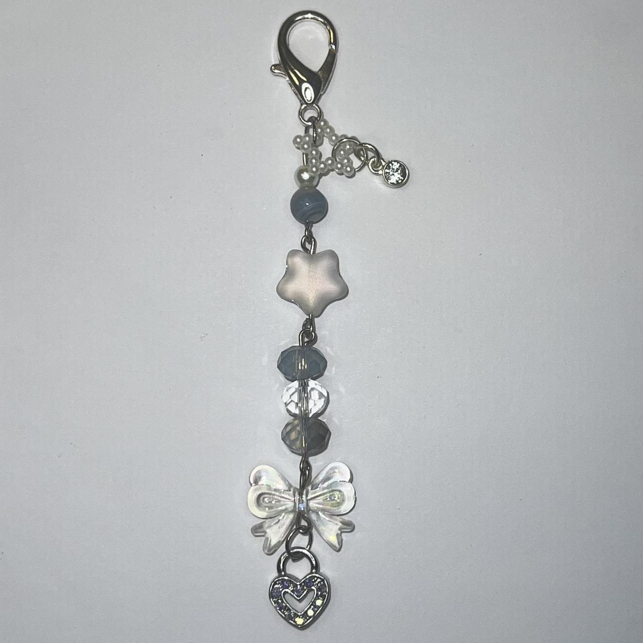 Blue Heart Keychain 🩵💙 #keychain #jewelry - Depop