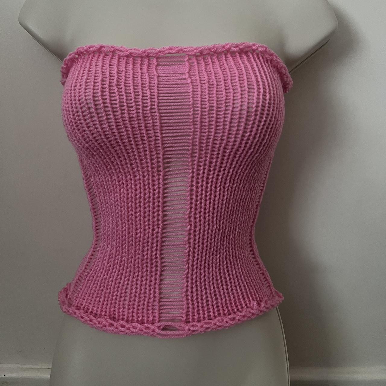 Women's Pink Top | Depop