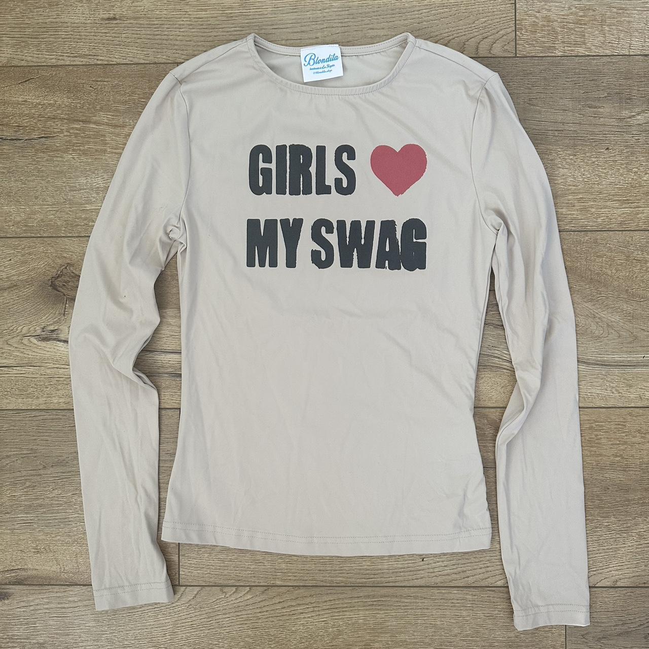 Girls ️ my swag Multiple sizes available Handmade... - Depop